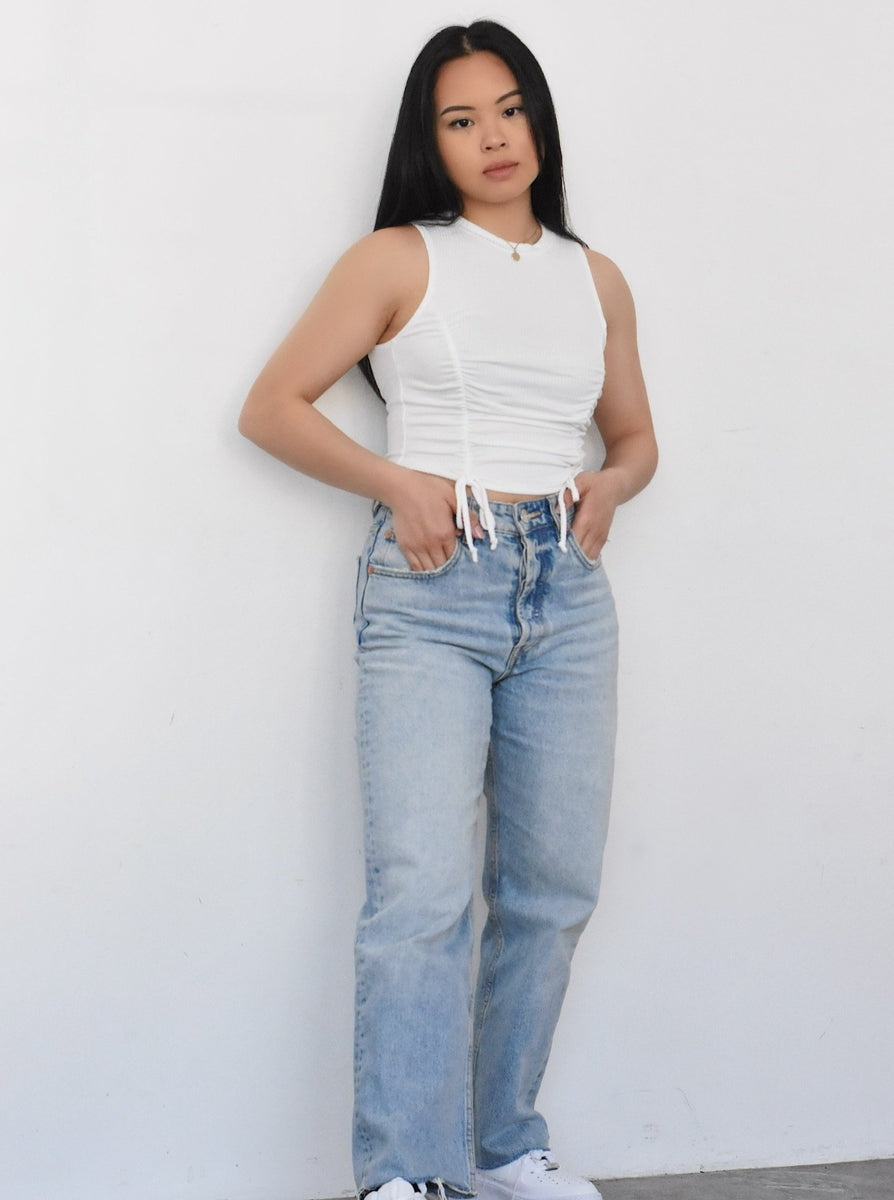 Amara Tank Ivory – THE REVE